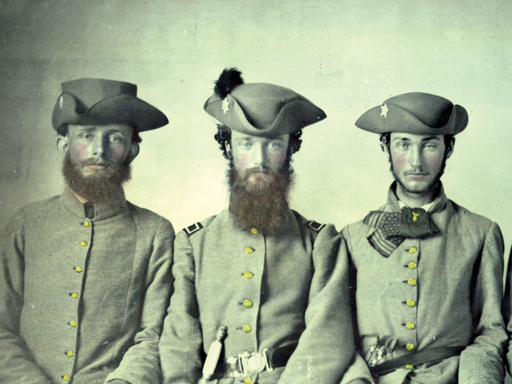 Confederate soldier portraits
