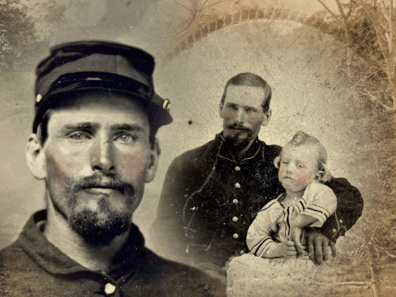 Civil War soldier Admiral T. Coon, 137th New York Infantry