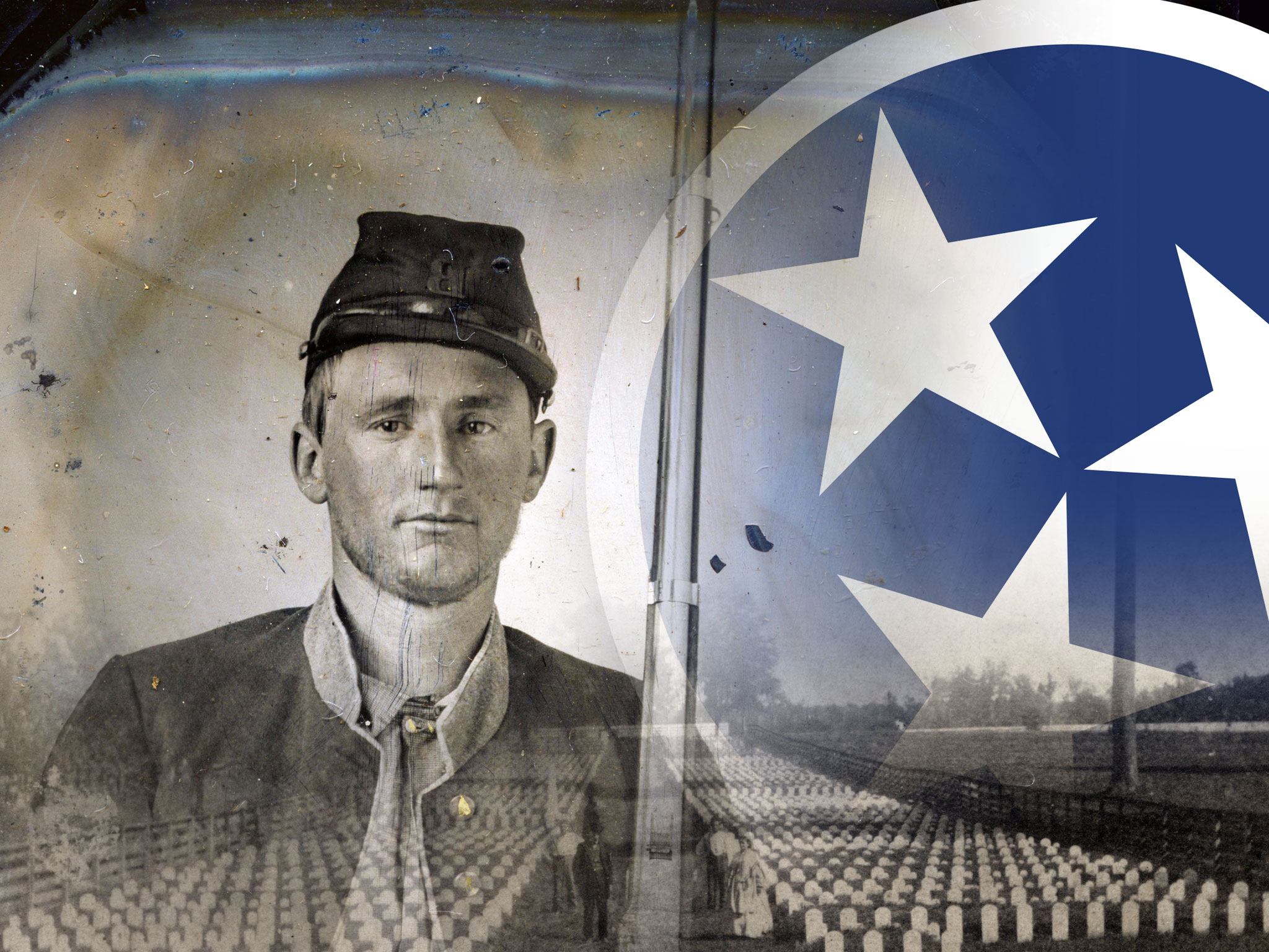 Images of Tennessee Confederate Civil War soldiers.