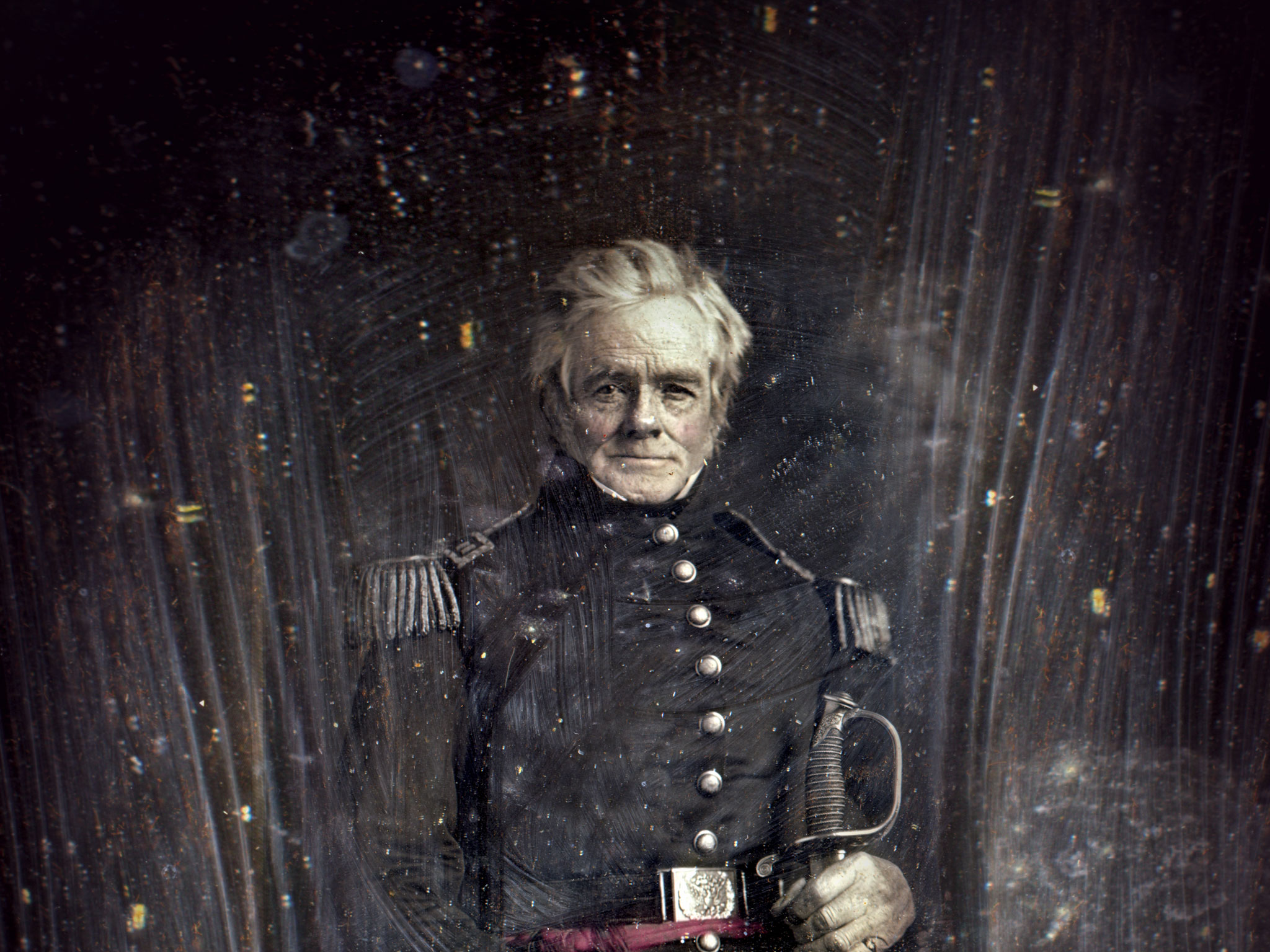 Antebellum U.S. soldier in an 1851 regulation uniform