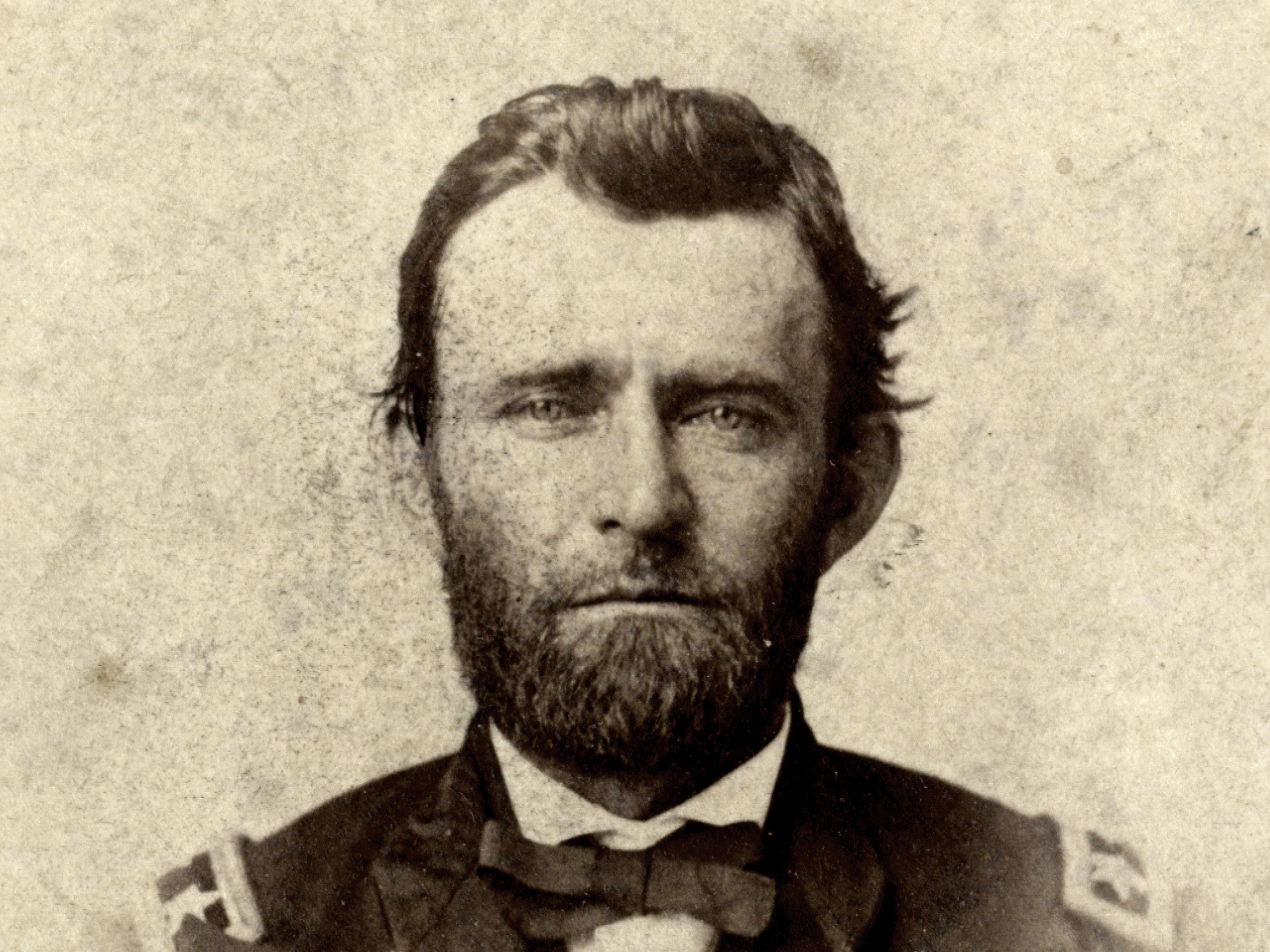 Who took the iconic images of U.S. Grant after Vicksburg?