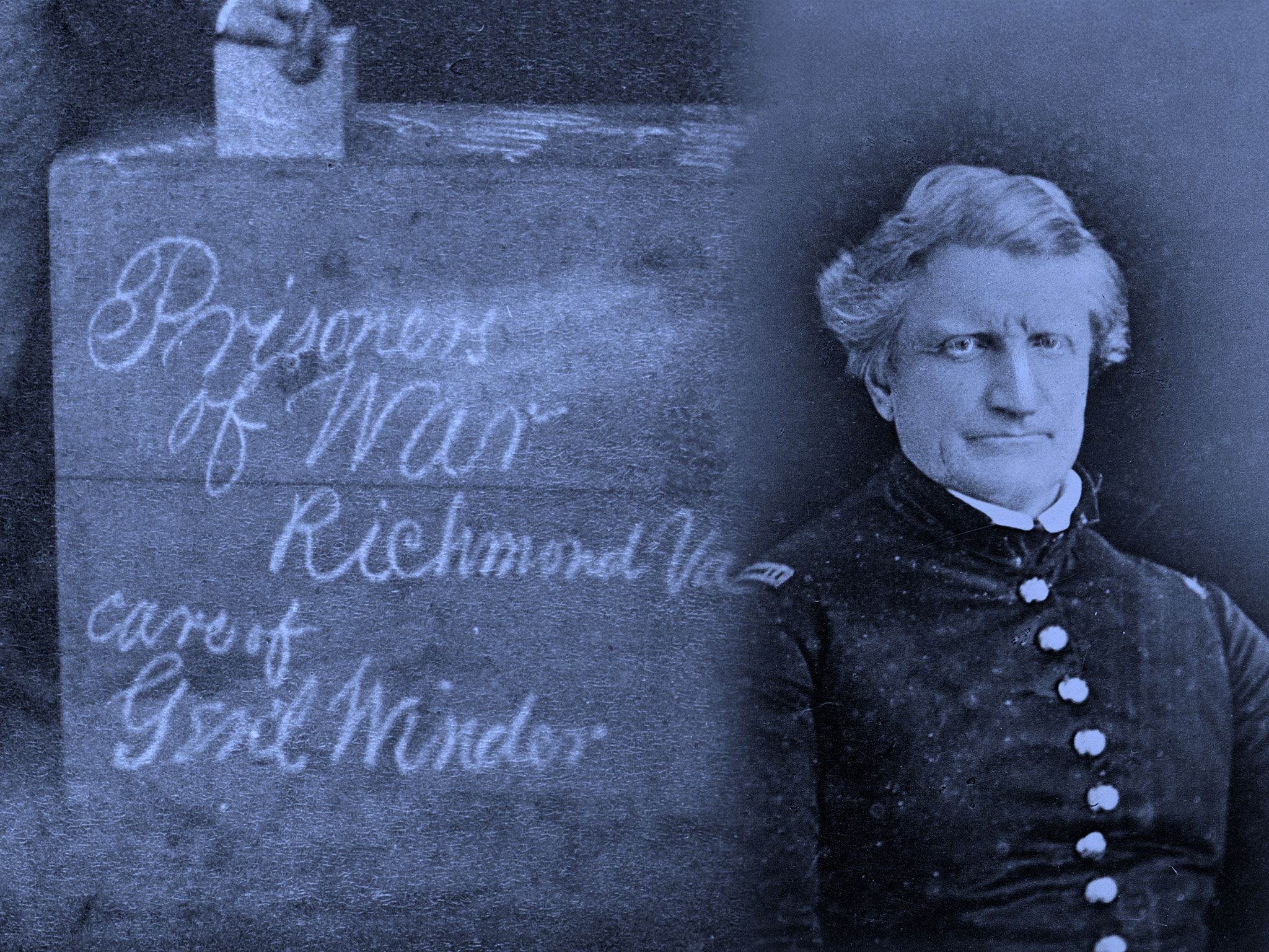 A box: “Prisoner of War Richmond Va care of Gen’l Winder.”