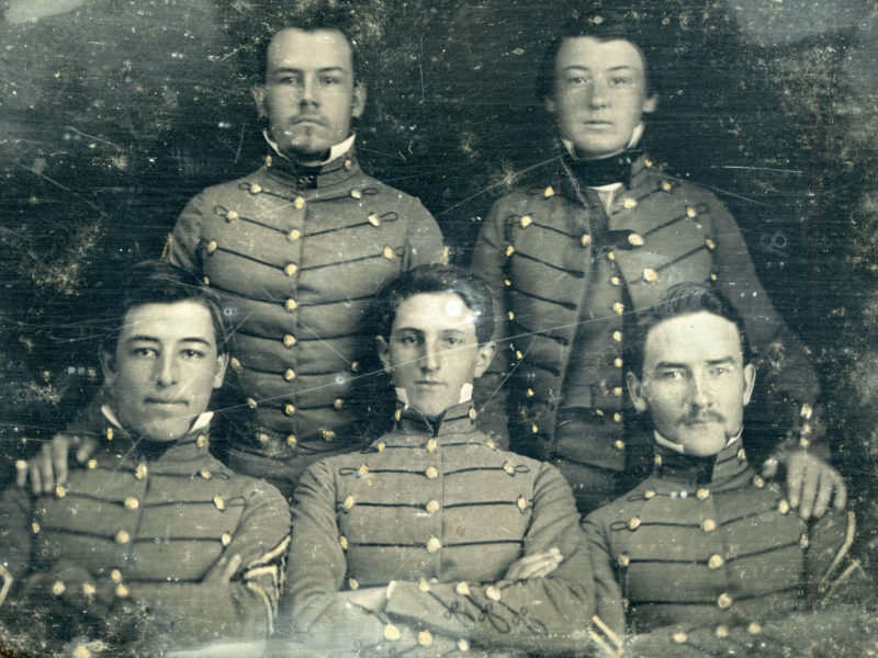 Antebellum portrait of Virginia Military Institute cadets