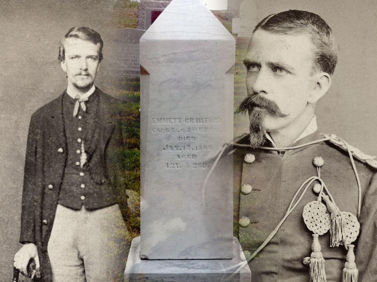 Emmet Crawford died while he chased Apache Chief Geronimo