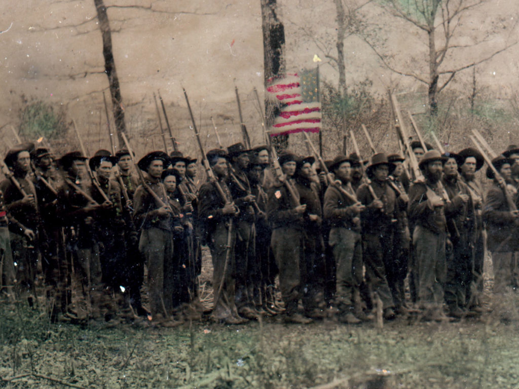 Civil War Troopers of Company D, 2nd Tennessee Cavalry U.S.