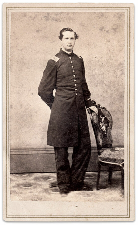 Civil War Capt. George Emerson, 67th Ohio Infantry, wounded