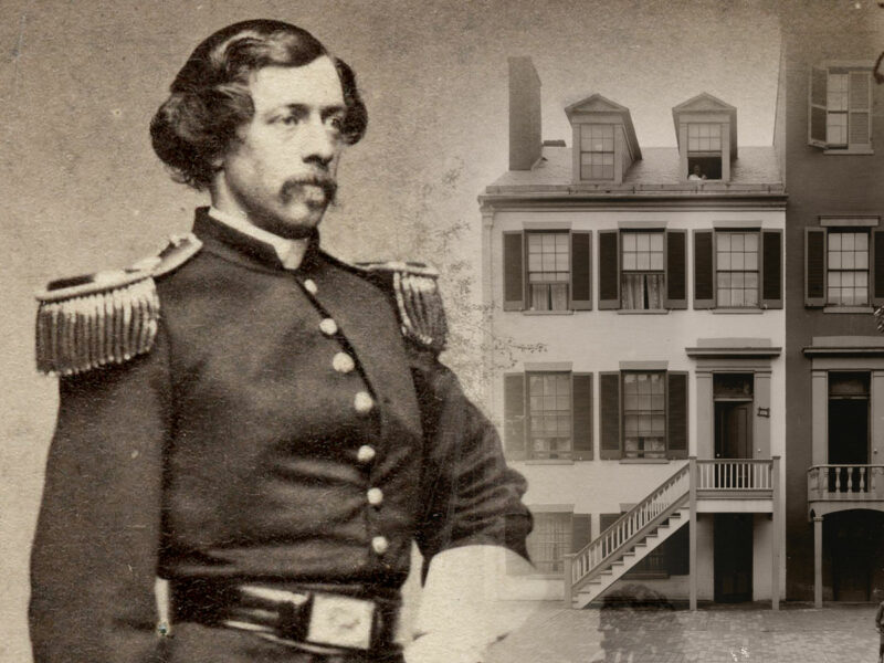 Capt. Henry W. Smith arrested Mary Surratt and Lewis Powell.