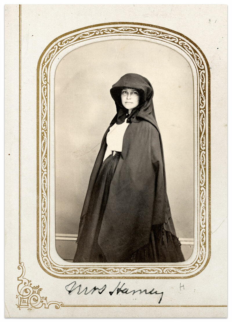 Cordelia Harvey, Wisconsin's First Lady, cared for soldiers.