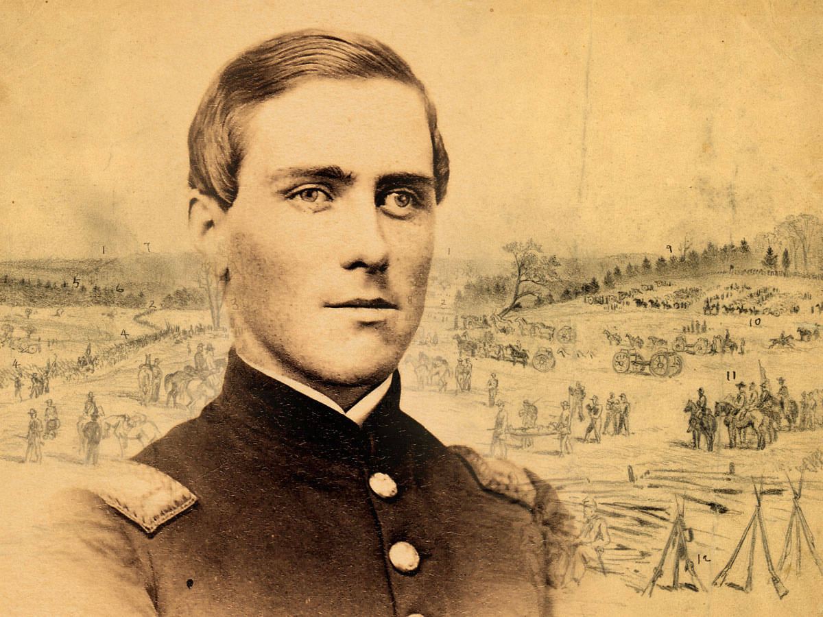 Orett Munger, 44th New York Infantry, captured, Laurel Hill