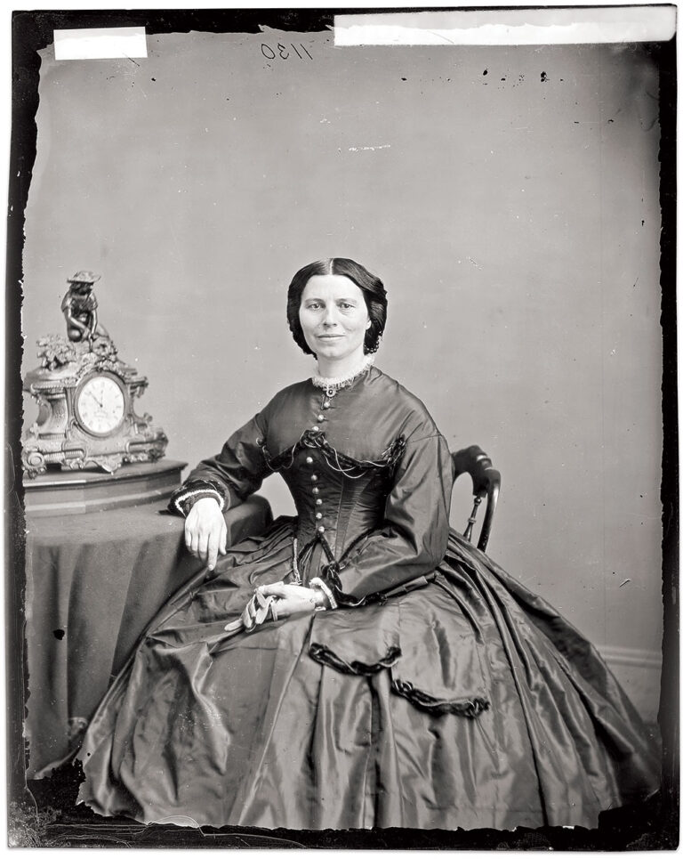 Clara Barton, Civil War nurse, American Red Cross founder