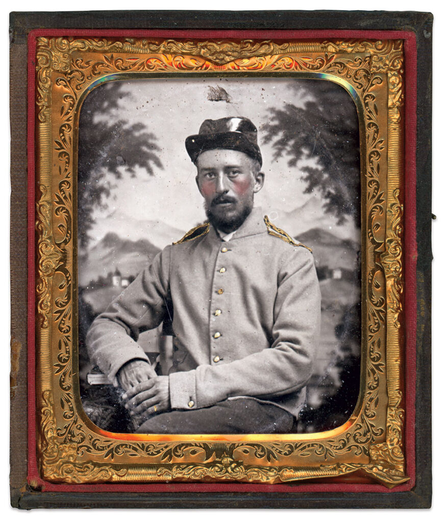 Confederate and Union soldier Civil War portraits