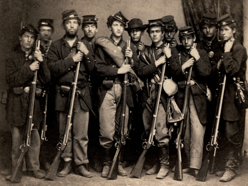 Marching Order: Union Soldiers’ Gear and Portraits, 1861–65.