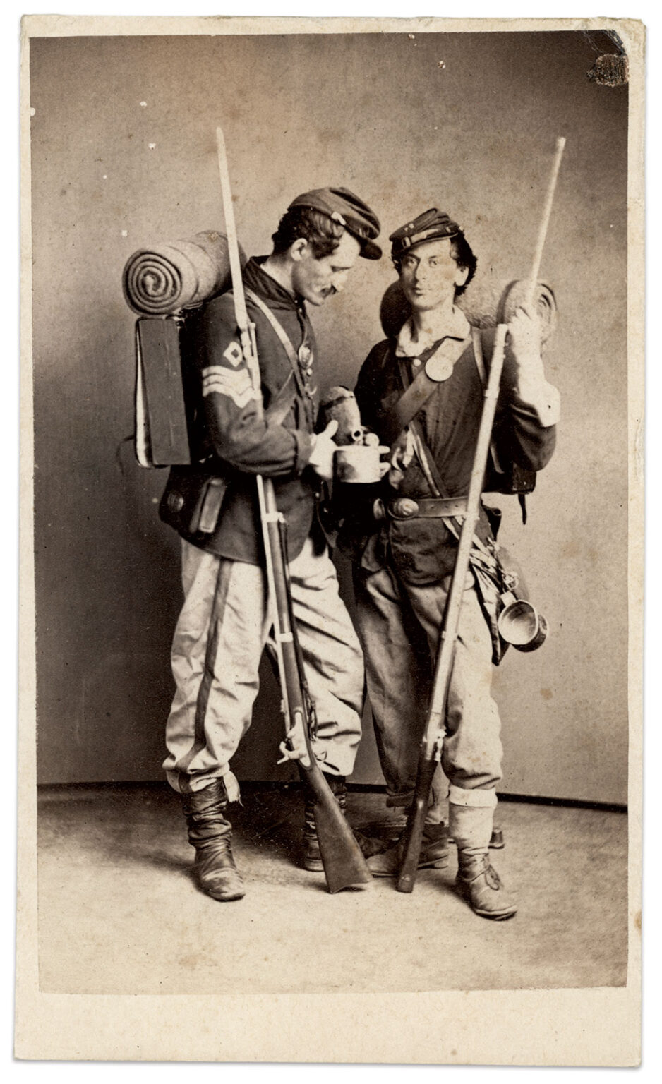 Marching Order: Union Soldiers’ Gear and Portraits, 1861–65.